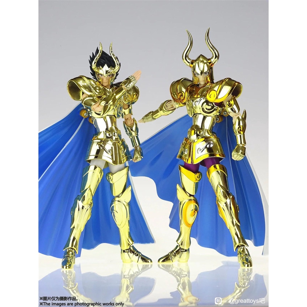 In Stock CS Model Saint Seiya Myth Cloth EX Capricorn Shura Metal Armor ...