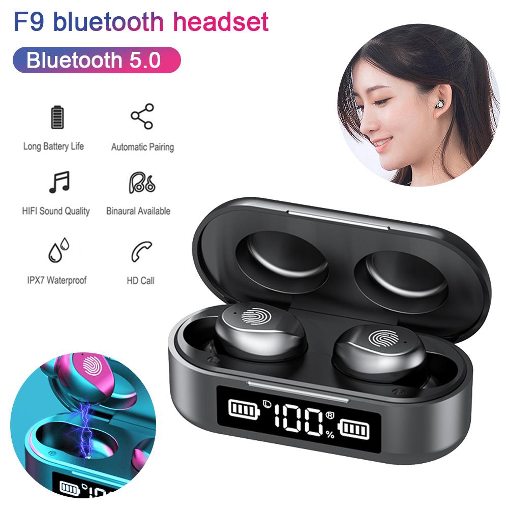 【Go】Wireless Bluetooth Headset Mini Bluetooth Earbuds IPX67 Waterproof ...
