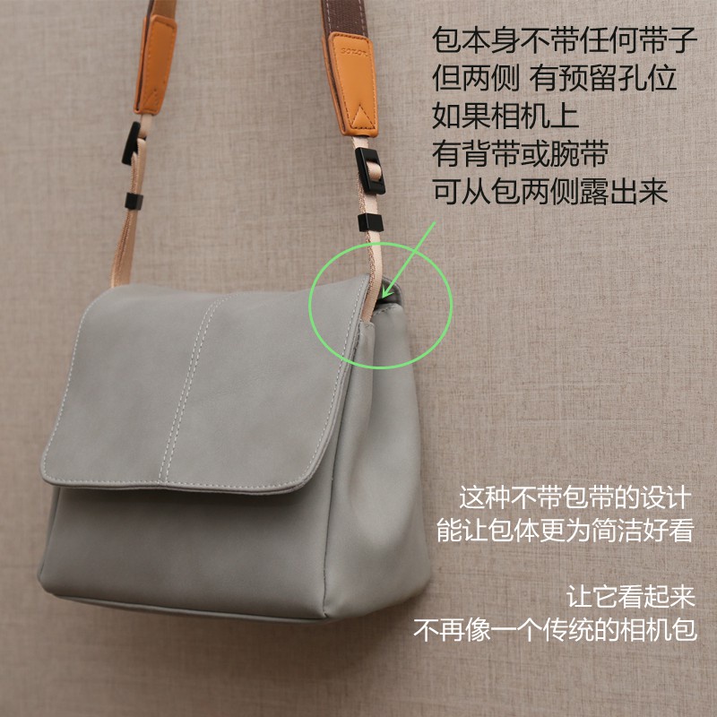 Langsai Electronics กระเป๋ากล้อง Fuji XS10 แบบพกพา สําหรับ Canon 200D ...