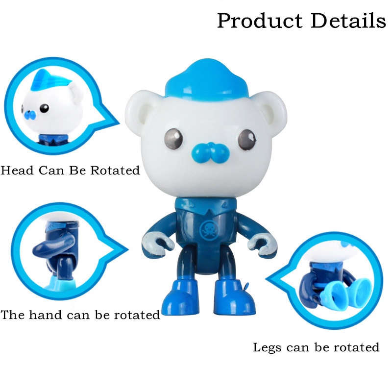 The Octonauts toy set children&s toys Barnacles Kwazii eso enguin ...