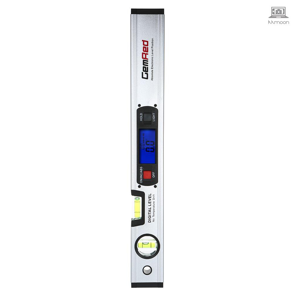 GemRed Digital Level Spirit Level Angle Finder with Magnetic 16 Long ...
