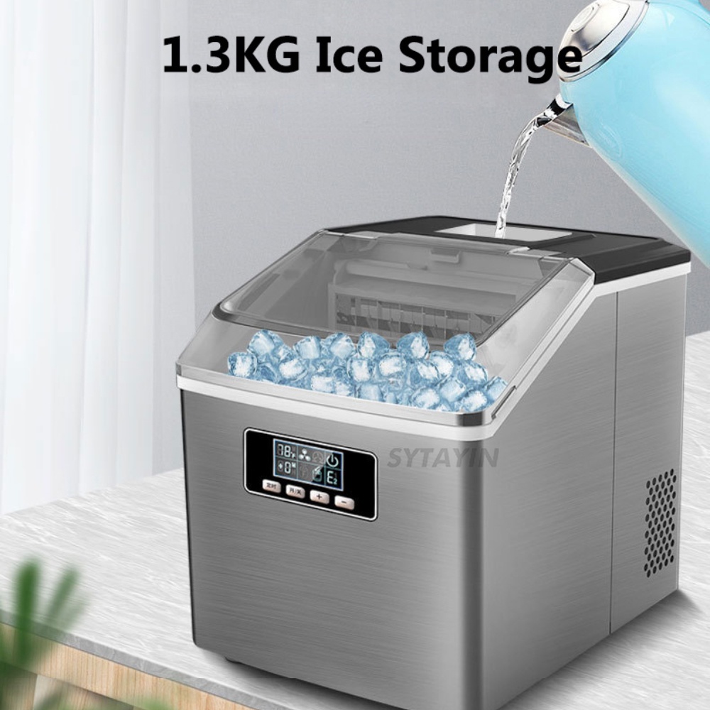 เครื่องทำน้ำแข็งAutomatic ortable Electric Counterto Ice Maker Machine ...