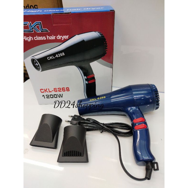ไดร์เป่าผมCKL-6268เป่าแรงแห้งไวปรับแรงลมได้ - goodtimewatchshop - ThaiPick