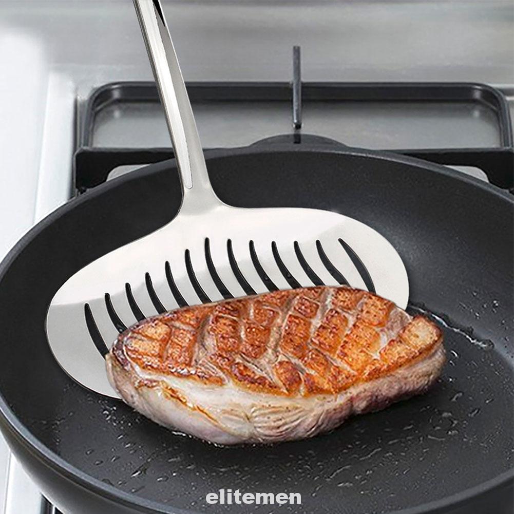 Spatula Stainless Steel Fish Lifter Kitchen Utensils Shovel Spade Multi ...