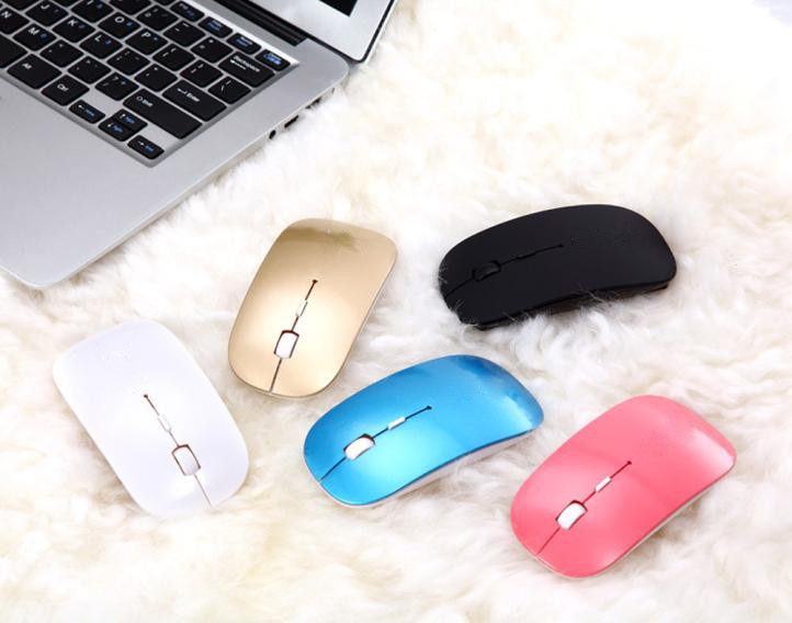 Wireless Mouse Luxury Mini Mouse LED Back Light Mouse 4 Buttons 2400 ...