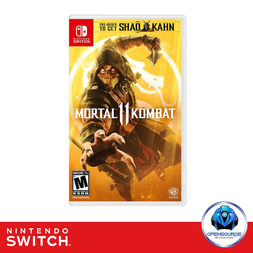Nintendo: Mortal Kombat 11 MK11 (US Z1 แท้) สำหรับเครื่อง Nintendo ...