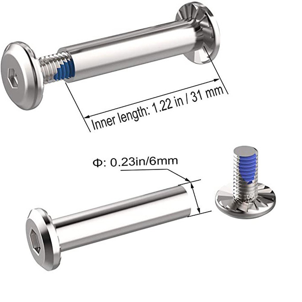 ERICH Roller Skate Accessories Skate Shoes Axles for Skating Skate ...