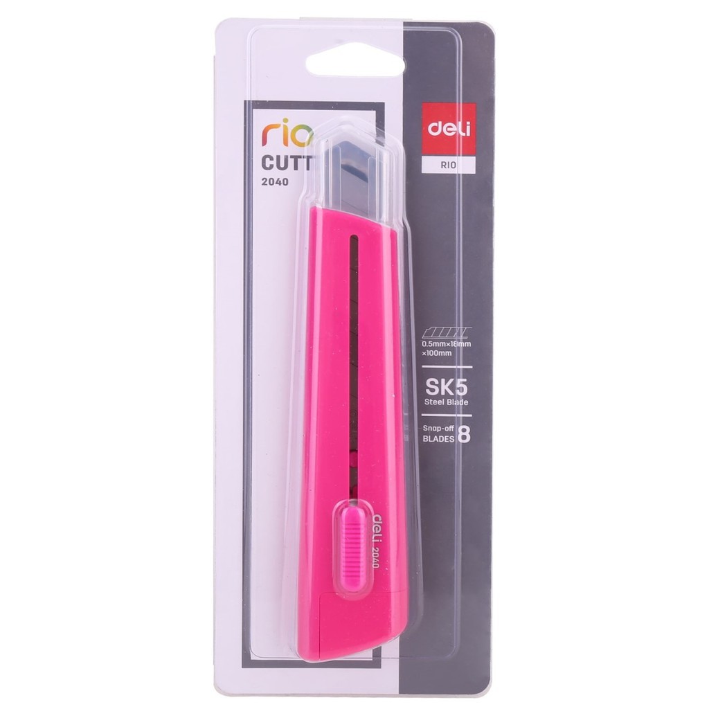 ☌Deli 2040 คัตเตอร์ แฟนซีขนาด 18 มิล - fdfooa00p6 - ThaiPick