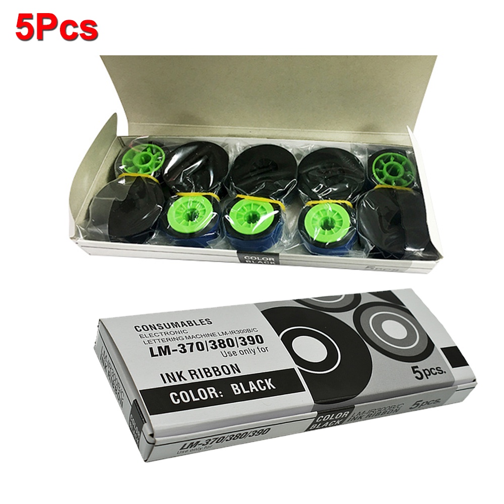 สายเคเบิลเครื่องพิมพ์ ตัวอักษร อิเล็กทรอนิกส์ MAX INK RIBBON LM-IR300B MAX LETATWIN ID LM-370E ...