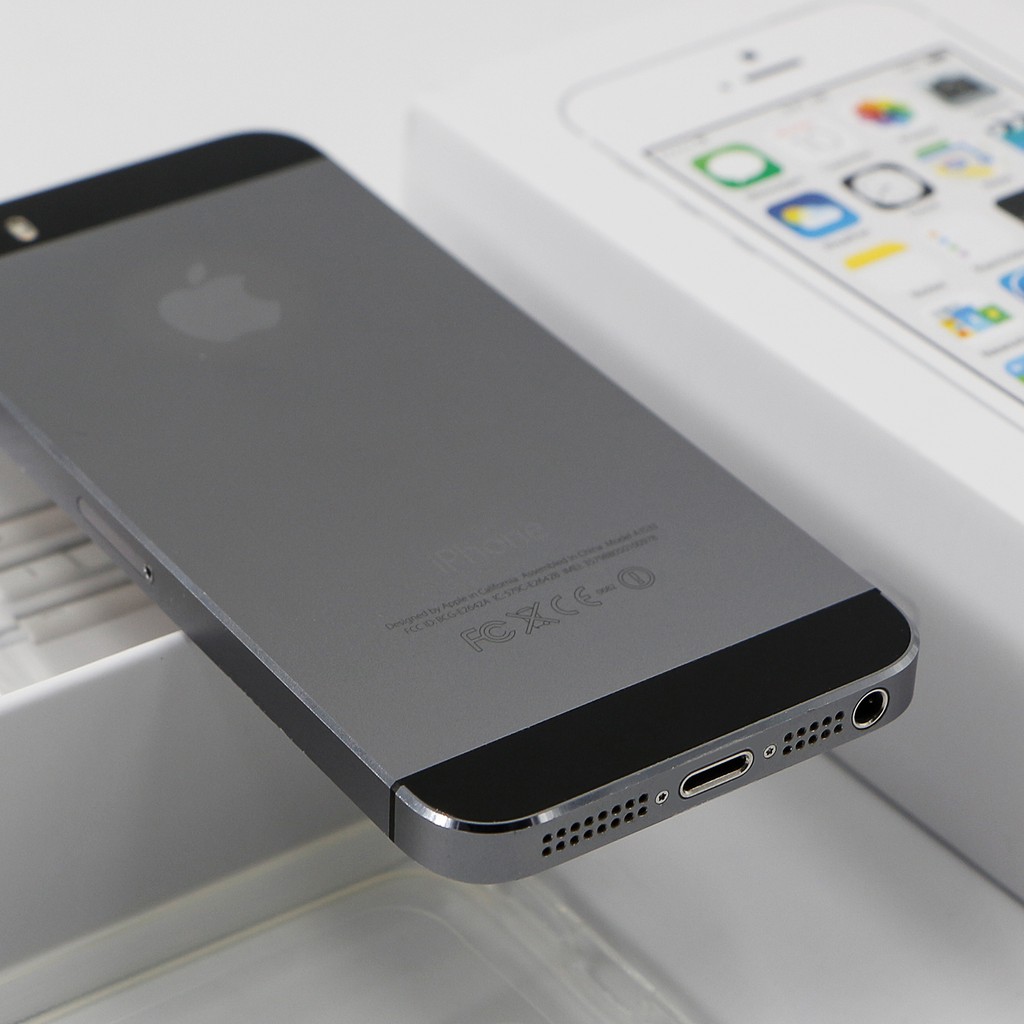 Apple iPhone 5S 16G/32G/64G แท้100% มีประกัน แถมฟิล์ม+เคส iphone โทรศัพท์มือถือ ไอโฟน5S iphone ...