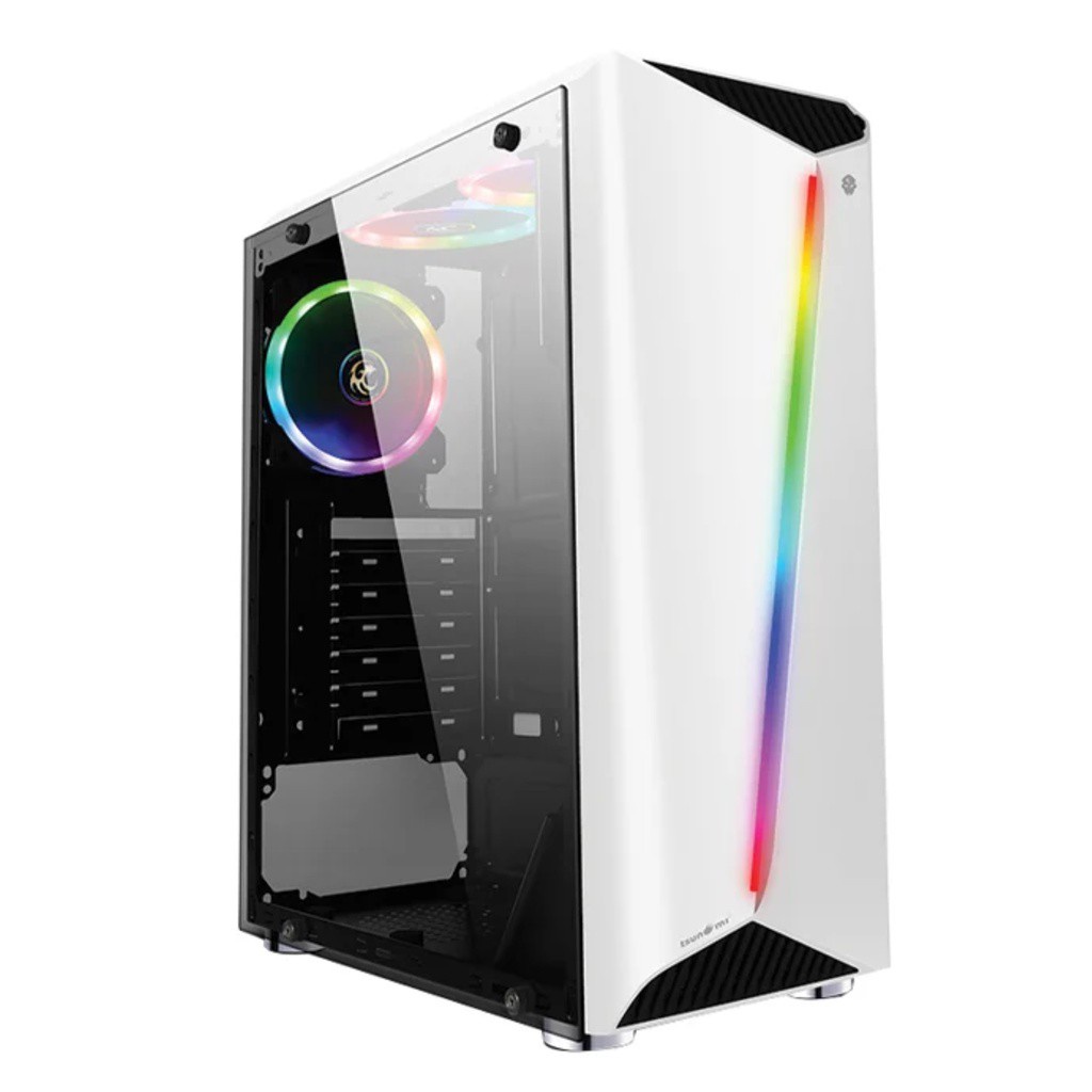 ATX Case Tsunami Galaxy G7 RGB + พัดลม RGB 3ตัว - advice_banpaew - ThaiPick