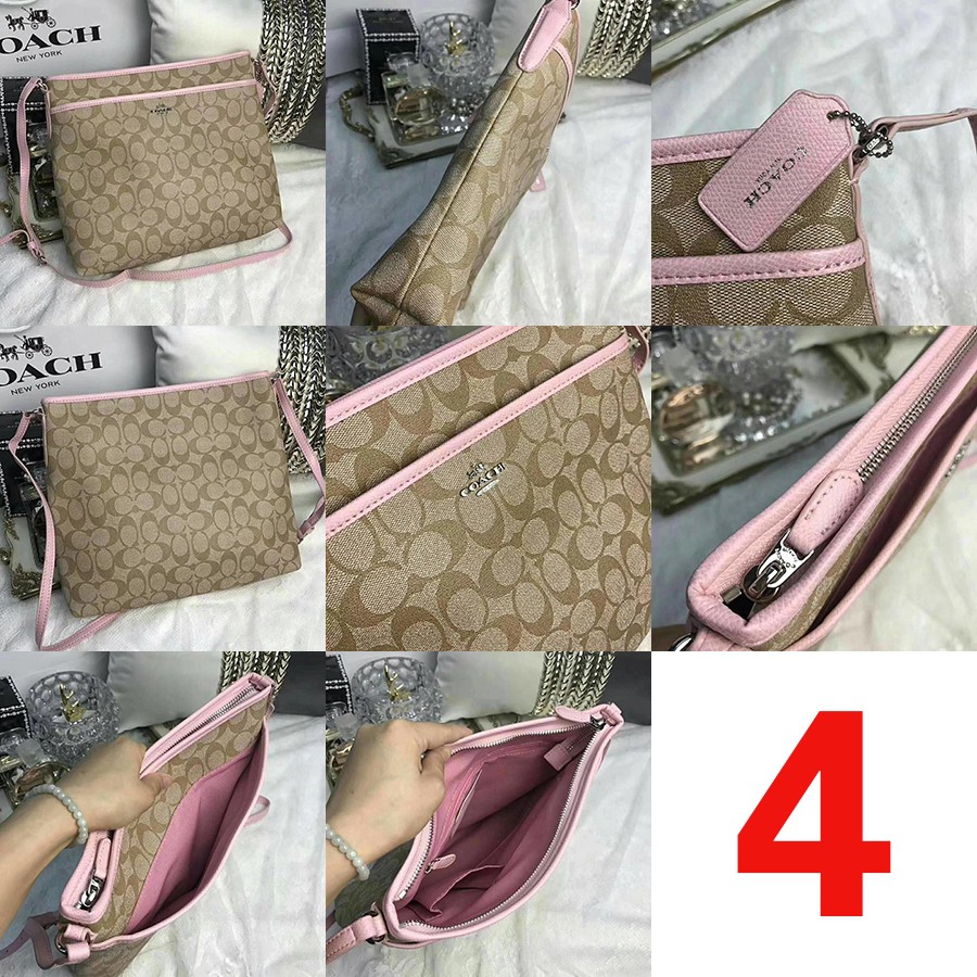 Coach ขายร้อนคลาสสิก F34938 ผู้หญิง แฟชั่น กระเป๋าสะพายข้าง กระเป๋าข้าม ...