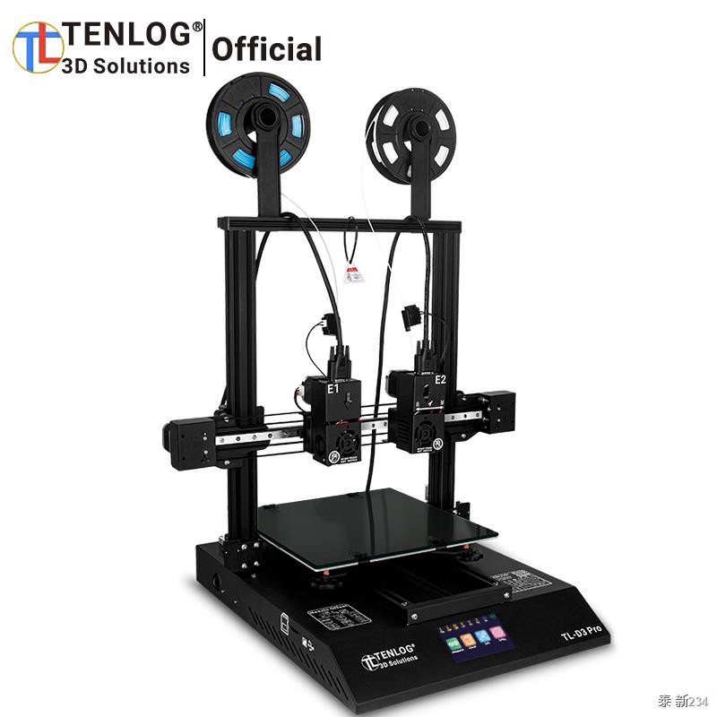 New TENLOG TL D3 PRO With TMC2208 Independent Dual Extruder 3D Printer ...
