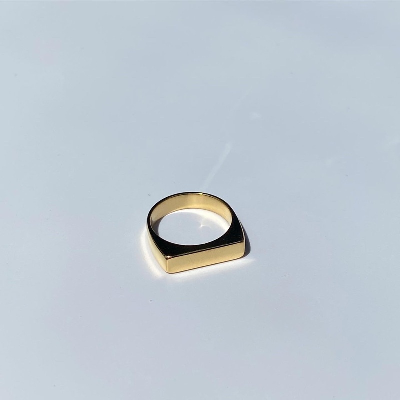 imean.store - Sharp gold ring แหวนงานไทเทเนี่ยมสีทอง - imean.store ...