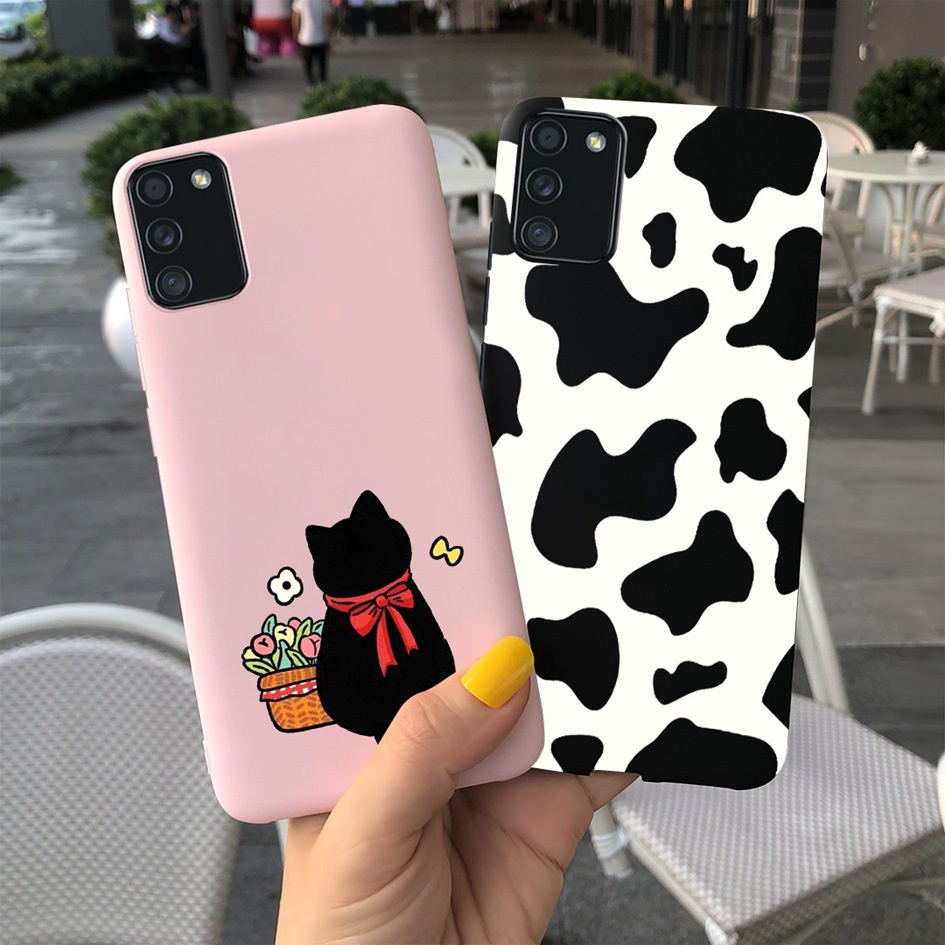 Cute Butterfly Cover Samsung Galaxy A02s Case Soft Silicone Shockproof ...