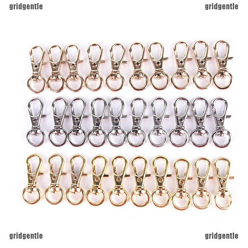 [g] 10 Pcs Accessories Women Bags Hook Lobster Clasps Key Chain Bag ...