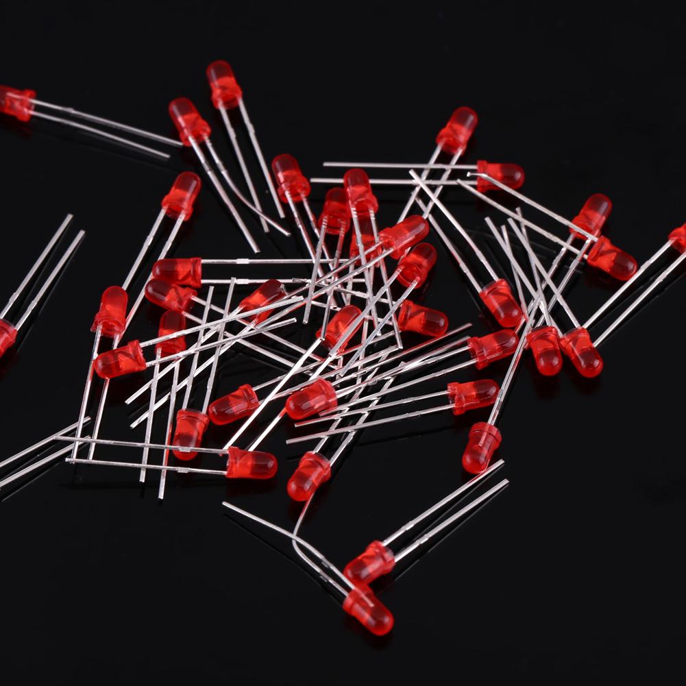 Yellow Blue Green 3mm Kit 500pcs Diodes White Light DIY Assortment Red ...