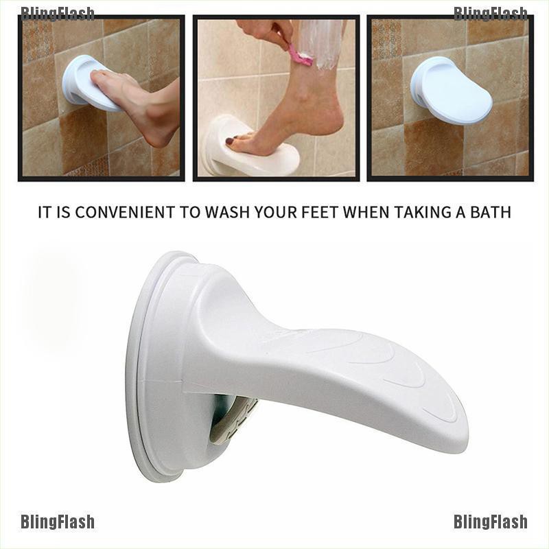 Bling Suction Cup Stool Aid Bathroom Non Slip Mat Foot Rest Shaving Leg ...