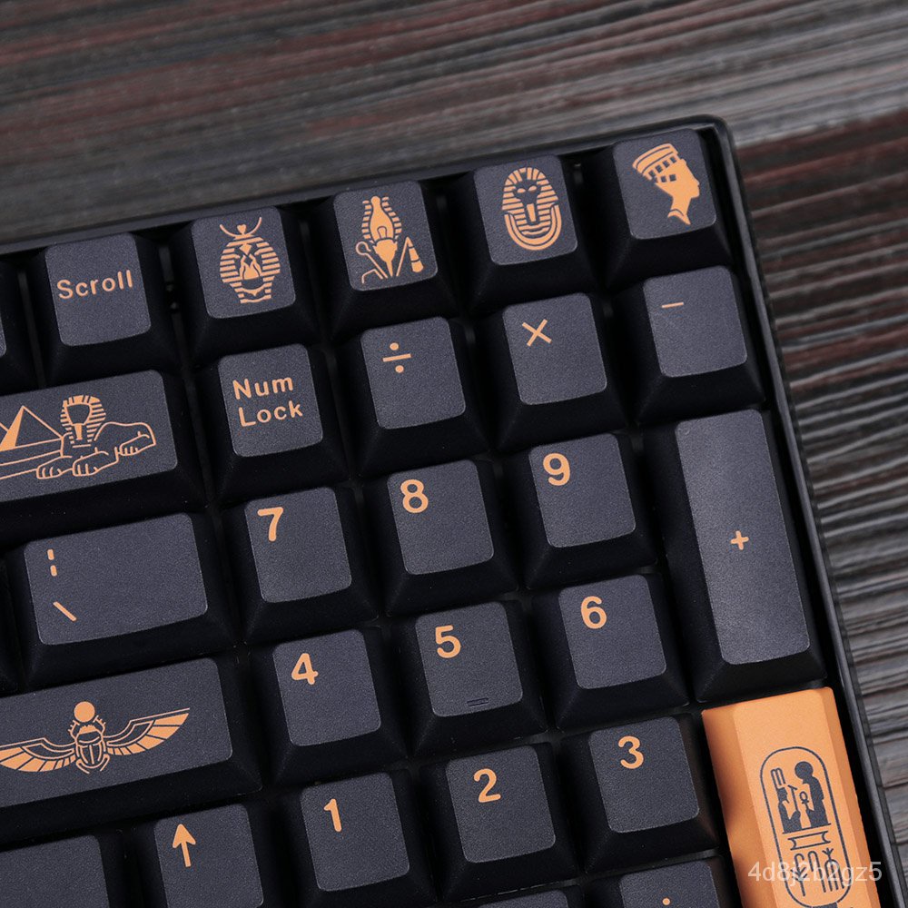 PBT Keycap 129 Keys Cherry Profile DYE-SUB GMK Pharaoh Personalized ...
