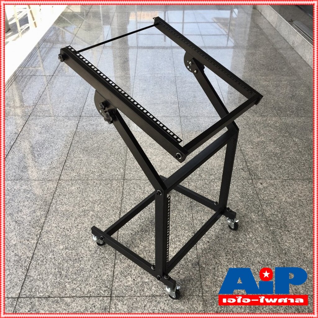 ชั้นวางเครื่องเสียง NTS ST-9 AUDIO RACK ST 9 9U NTS RACK พร้อมล้อ ST9 ...