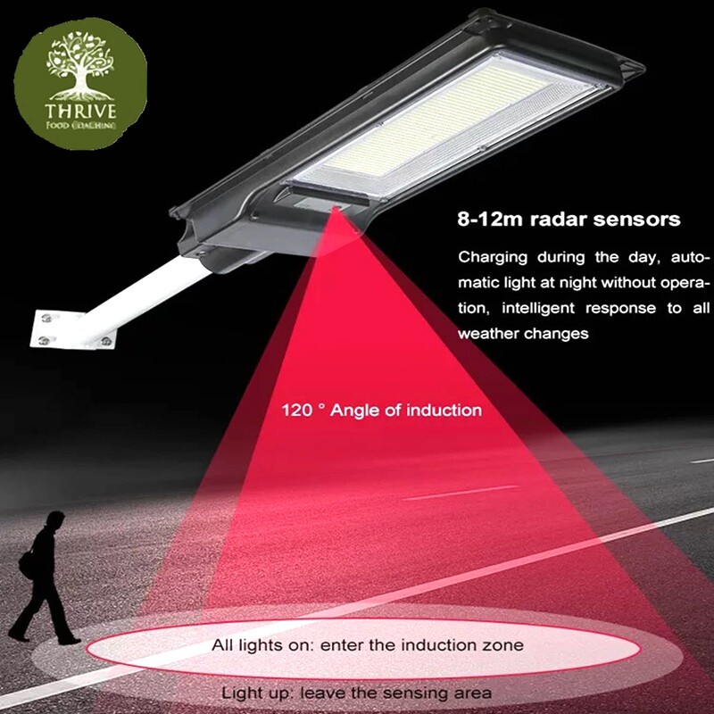 THRIVE ขายดีที่สุด ไฟโซล่าเซลล์ Solar Light LED ไฟถนนโซล่าเซลล์ 300W ...