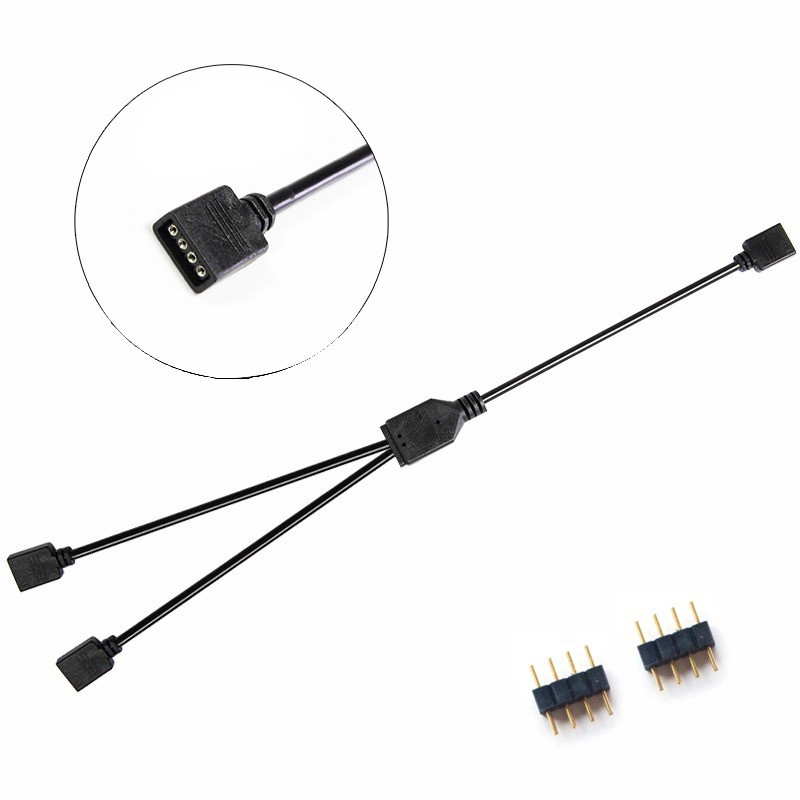 สายy สายพ่วง ขยายช่อง Splitter Cable 3pin 5v argb 12v 4pin argb - attoyandgadgets - ThaiPick
