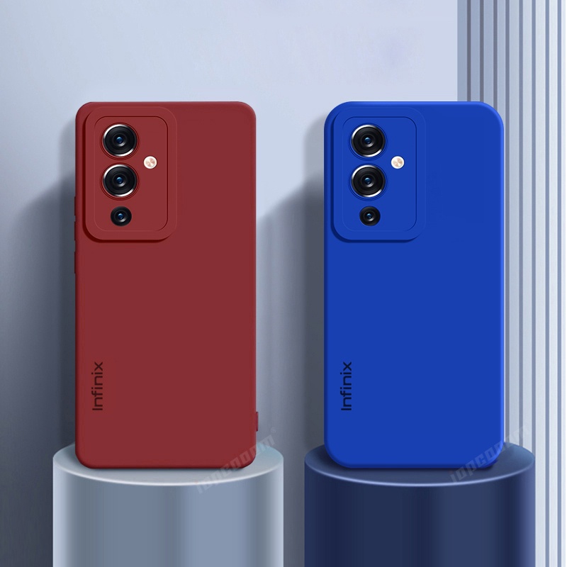 เคสซิลิโคนนิ่ม สีพื้น สําหรับ Infinix Note 12 Pro VIP 12i G96 G88 5G 4G - qimeng3c.th - ThaiPick