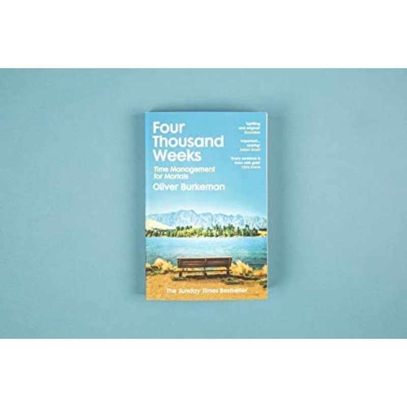 หนังสือ Four Thousand Weeks Time Management Mortals Oliver Burkeman ...