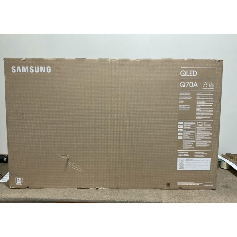 Samsung Q70A 75 QLED Smart TV (4K) QN75Q70AAFXZA New Open Box ...