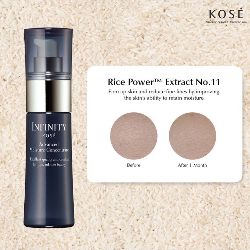 KOSE INFINITY ADVANCED MOISTURE CONCENTRATE (ESSENCE) 50ml - x9t2gmkqd6 - ThaiPick