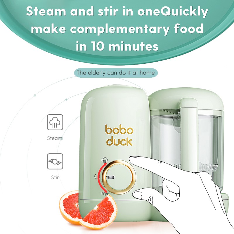 Boboduck เครื่องบดอาหารเด็ก เครื่องปั่นอาหารเด็กทารก 3 in 1 ที่ปั่น ...