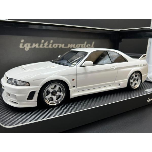 ignition model IG2254 1/18 Nismo R33 GT-R 400R White (1/18 Scale ...
