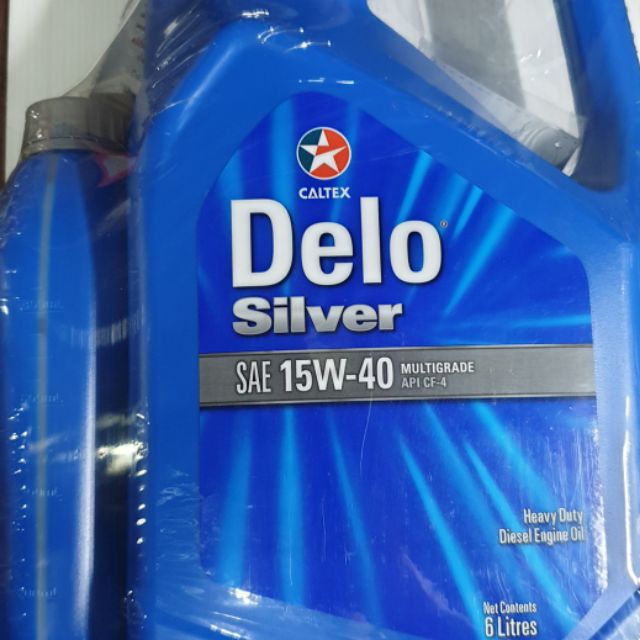 Caltex Delo silver 15W-40 น้ำมันเครื่อง 7ลิตร (6+1 ลิตร) | Shopee Thailand