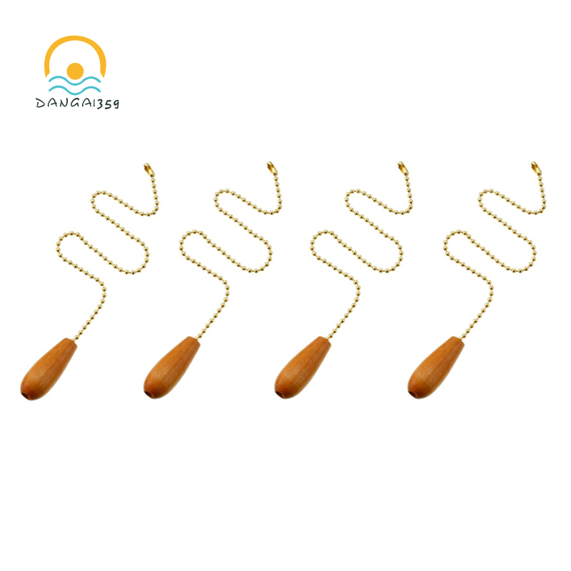 Ceiling Fan Chain Pull Wood Zipper Extensions Chandelier Fan Chain ...