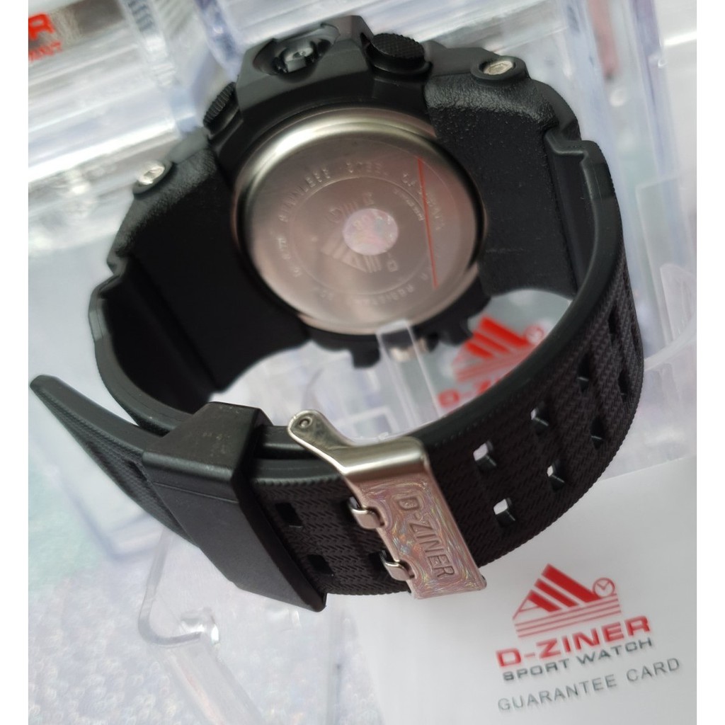 นาฬิกาผู้ชายสุดเท่ D-ZINER (ดีไซเนอร์) แบรนด์แท้ 100 มีใบรับประกันศูนย์ ...