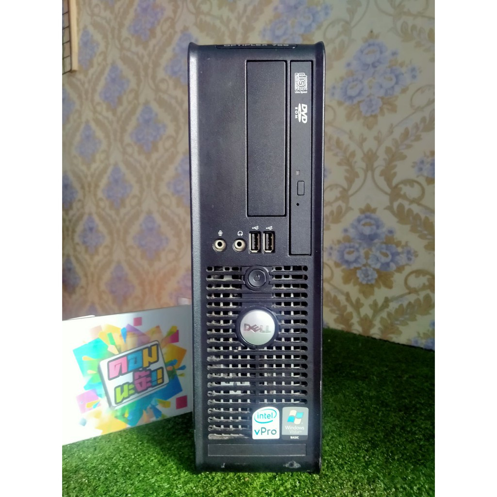 ชุดคอมมือสอง ราคาถูก ยี่ห้อ Dell Core 2 Duo คอมพิวเตอร์ราคาถูก ทำงาน ...