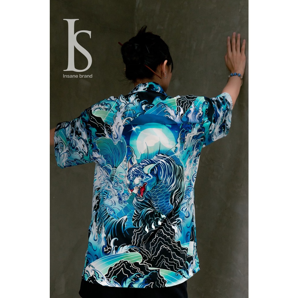 OVERSIZED SHIRT รุ่น LIMITED EDITION ลายวาดออกแบบเองเฉพาะของ INSANE ...