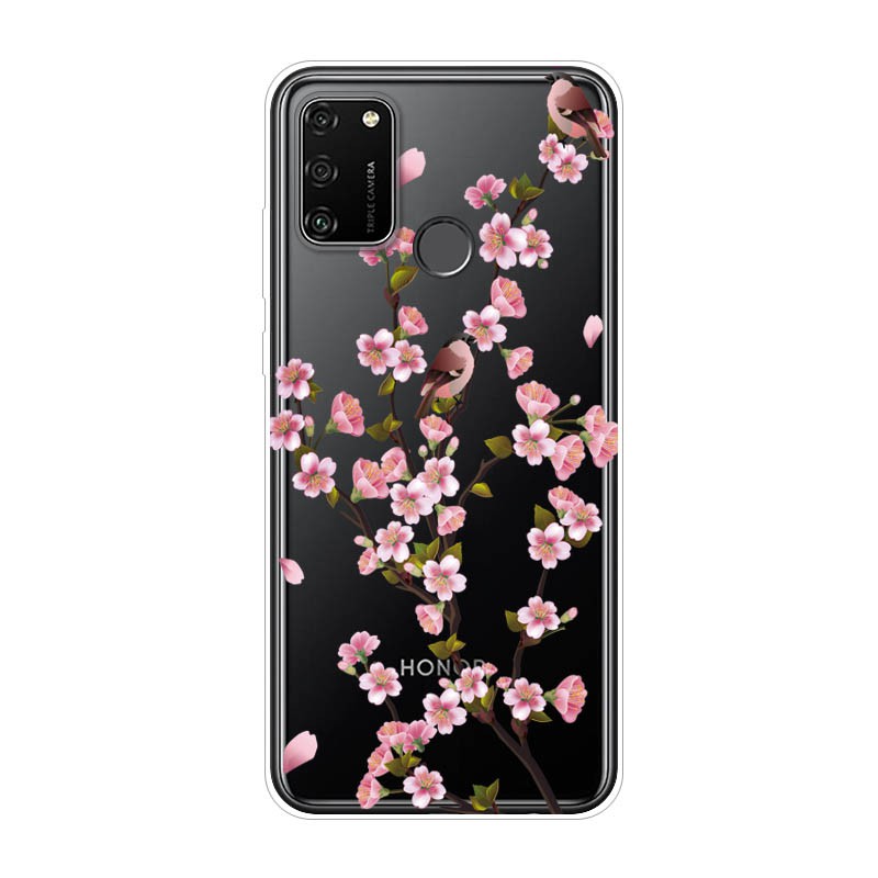 เคสโทรศัพท์ซิลิโคน Tpu พิมพ์ลายการ์ตูนสําหรับ Huawei Honor 9a Honor 9a ...