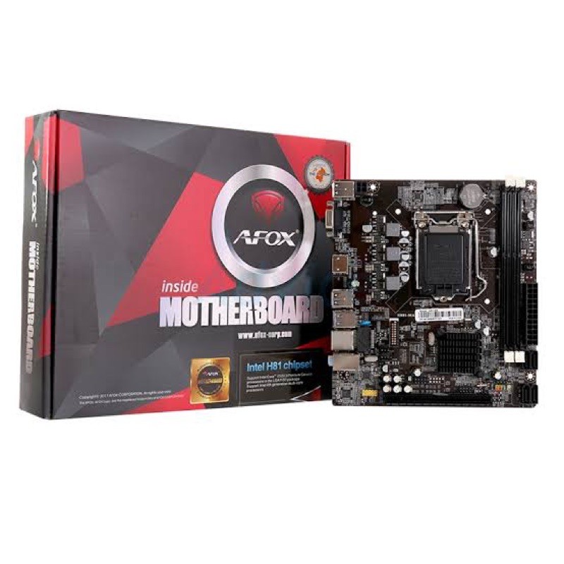 MB AFOX H81-MA6 LGA 1150 | Shopee Thailand