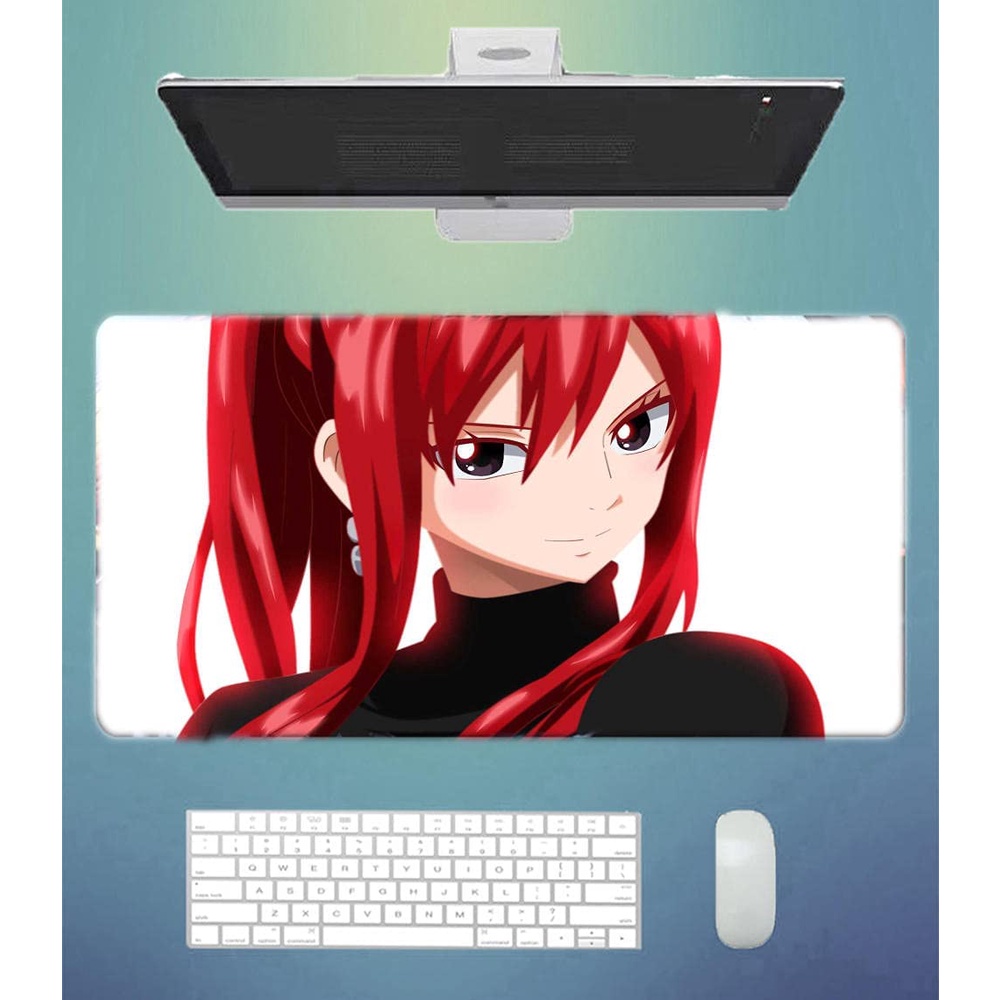 [Long Extended Mousepad] Fairy Tail Gaming Mousepad with Stitched Edges ...