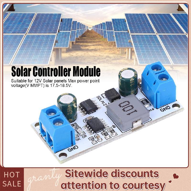 【Ready】Granty SDLA12TA/SDLA12TB MPPT Solar Controller Charging Module ...