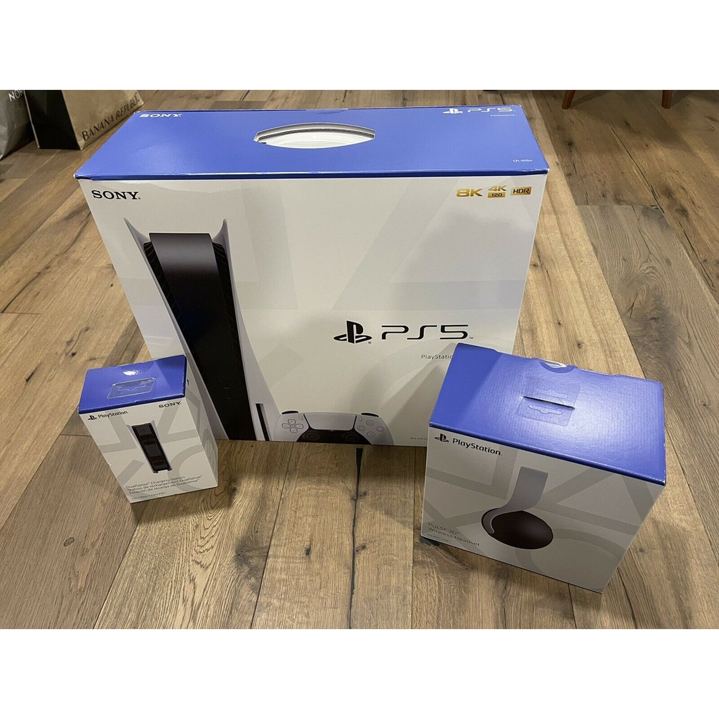 Sony PlayStation 5 Console Disc Version PS5 Brand New Sealed Same Day ...