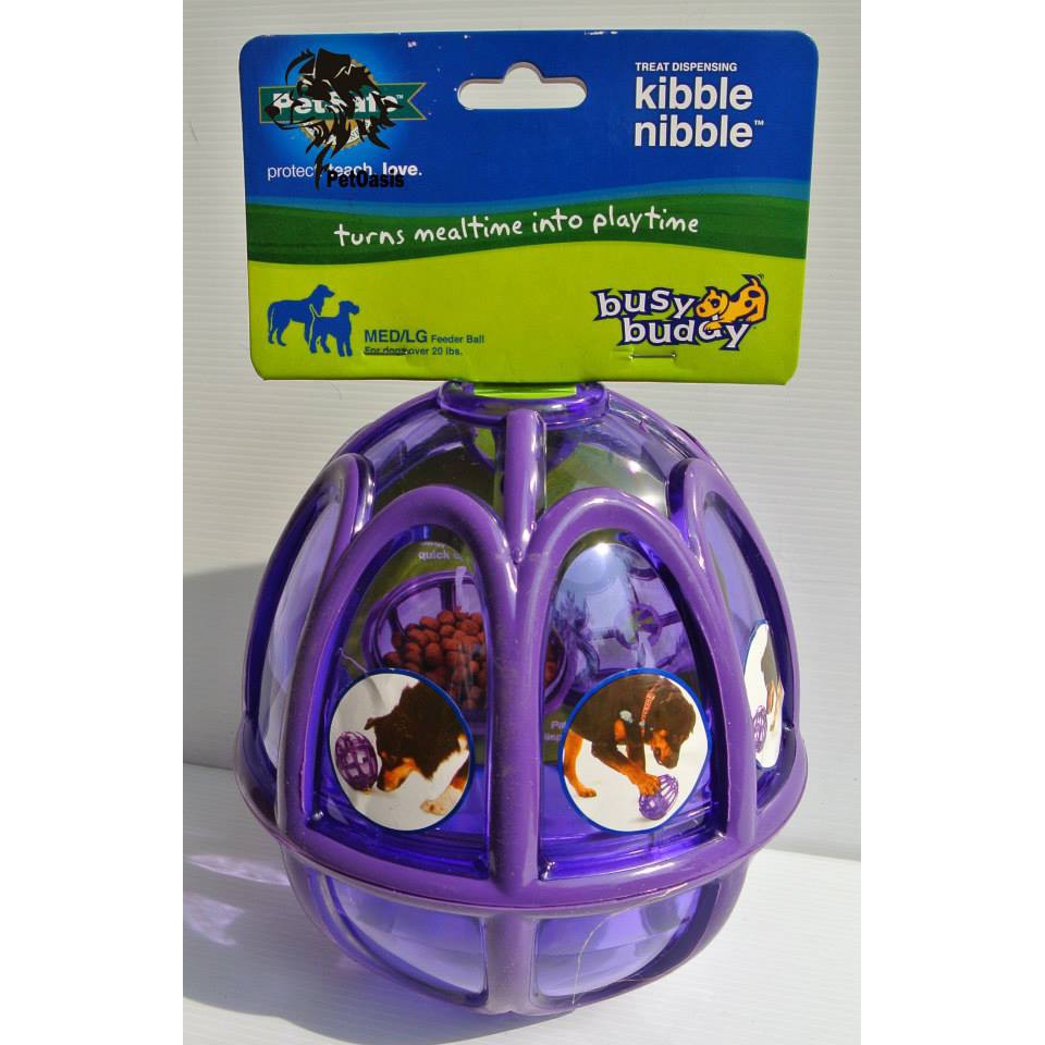 ของเล่นเสริมทักษะสุนัข Busy Buddy Kibble Nibble (Feeder Ball) PetSafe ...