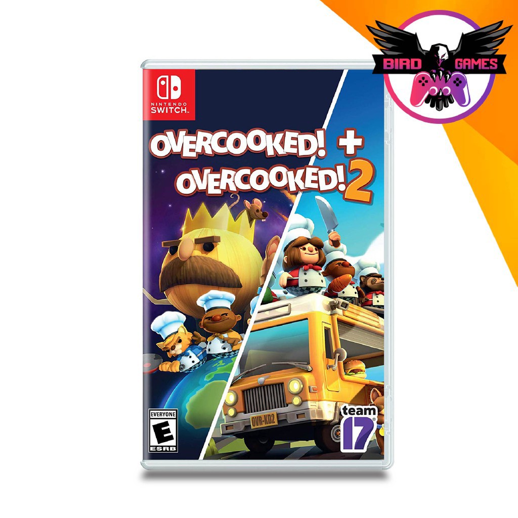 ♈∋Nintendo Switch : Overcooked! + 2 overcook 1 [แผ่นแท้] [มือ1] [แผ่น ...