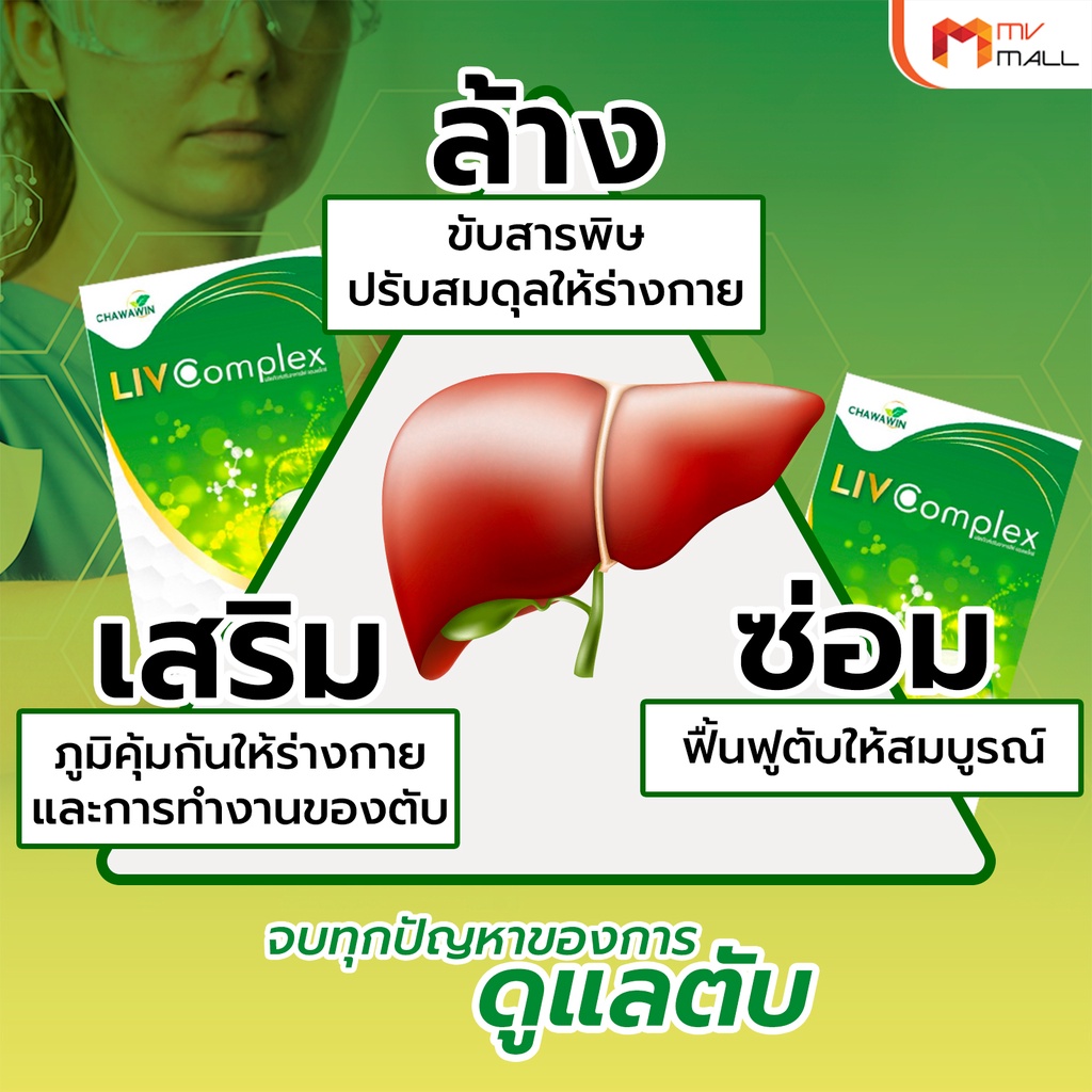 พร้อมส่ง LIV Complex (ลีฟ คอมเพล็กซ์) บำรุงตับ ขับสารพิษ และบำรุงสุขภาพ ...