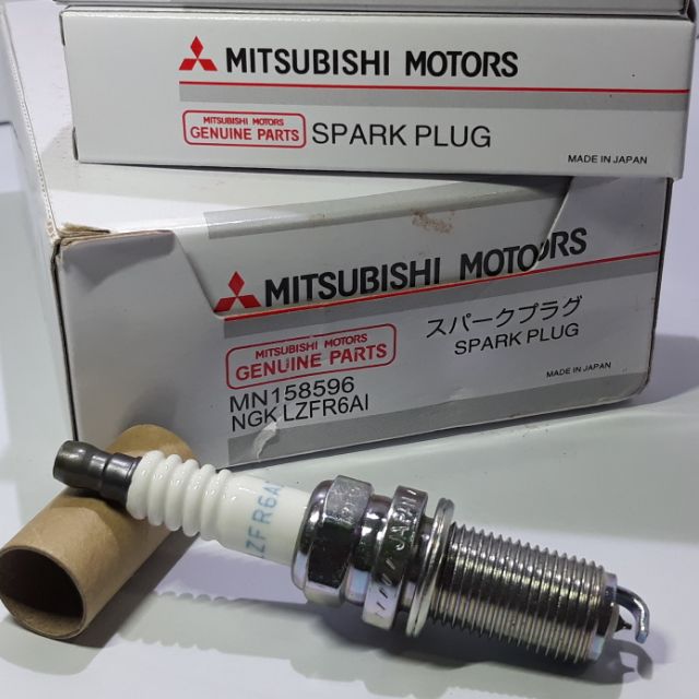 หัวเทียน NGK IRIDIUM LZFR6AI (1หัว)PART NO.MN158596 Mitsubishi Space ...