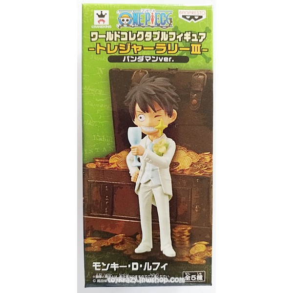 WCF One Piece Treasure Rally III- Pandaman ver. - Luffy (White Suit ...