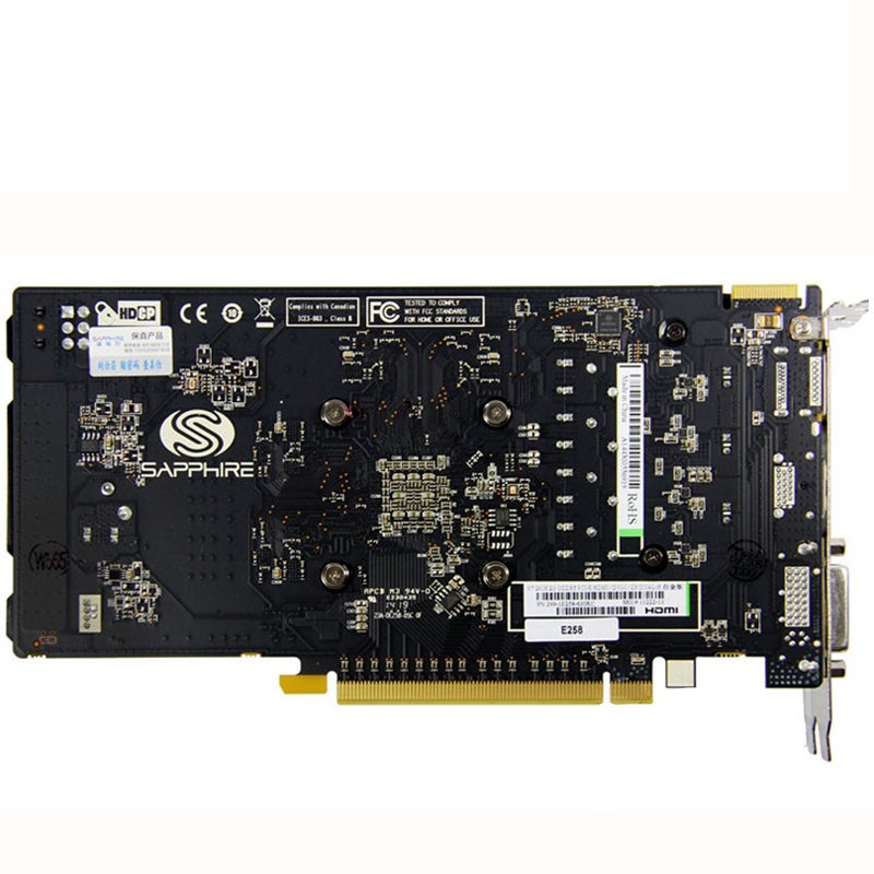 การ์ดจอSAPPHIRE R7 360 2G D5 Graphics Card R7-360 2GB Video Cards GDDR5 ...