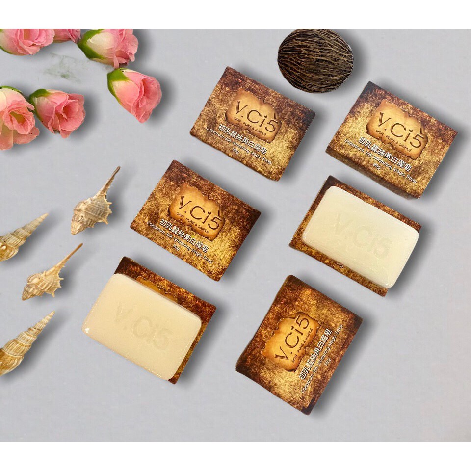 v.ci5 Whitening magic soap set 6 pcs. - alexskincare - ThaiPick