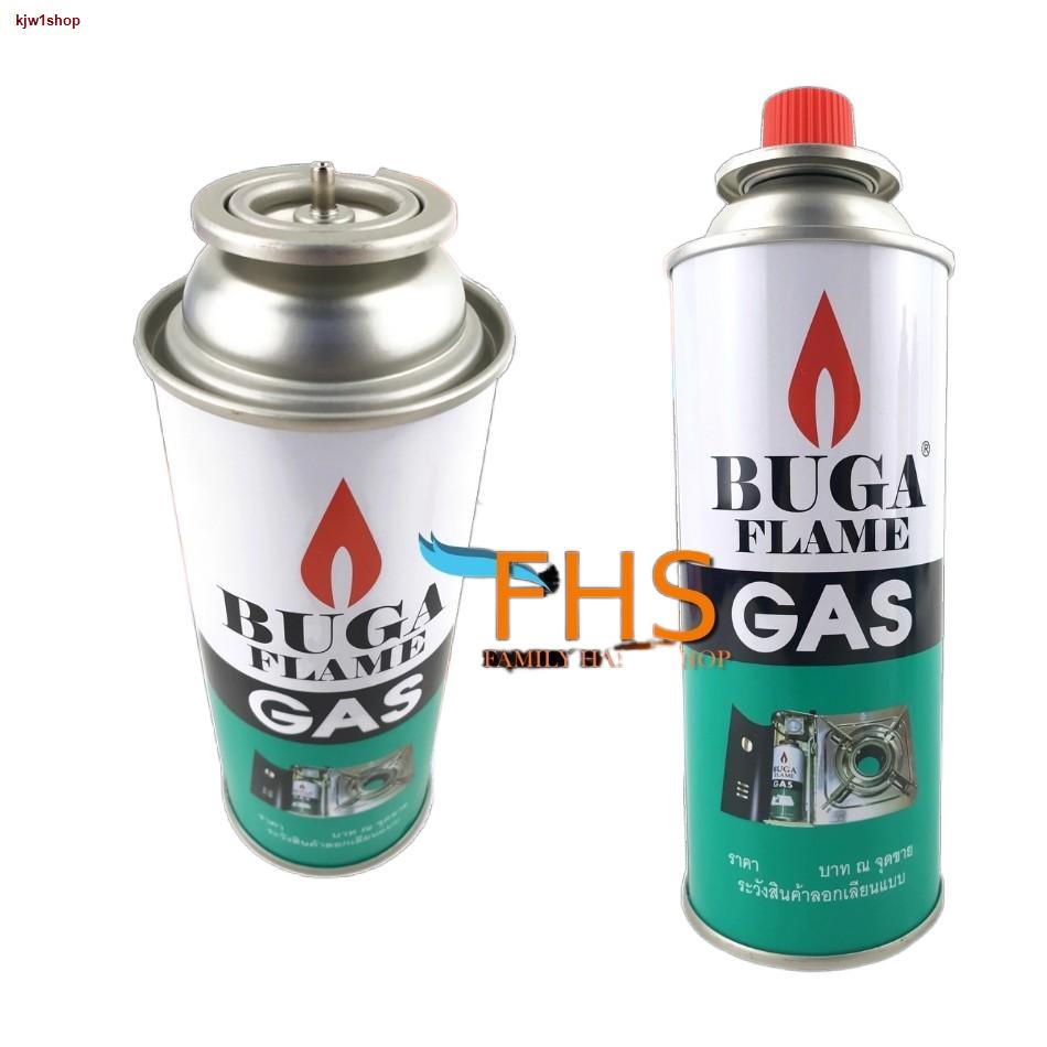 จัดส่งตรงจุดBUGA FLAME GAS แก็สเติม แก๊สกระป๋องใหญ่ 375ml แก๊สสำหรับเตา ...
